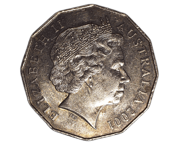 2001 Australian 50c Coin – Townsville Coins